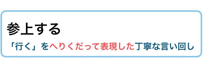 謙譲語参るの意味/使い方。言い換え類語&例文付き|ビジネス敬語ガイド Smartlog